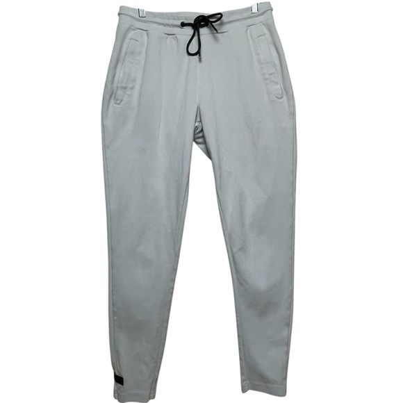 Alphalete | Pants | Alphalete Identity Mens Tie Waist Gray Zip Pockets ...